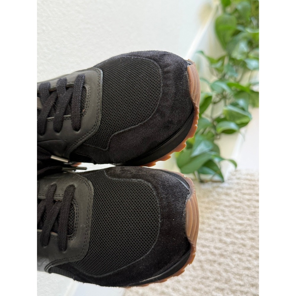 John Varvatos | Shoes | John Varvatos Portugal Black Leather Suede Mesh ...